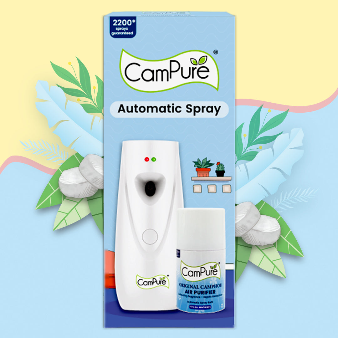 Buy CamPure Original & Camphor Automatic Air Freshener Refill Online in ...