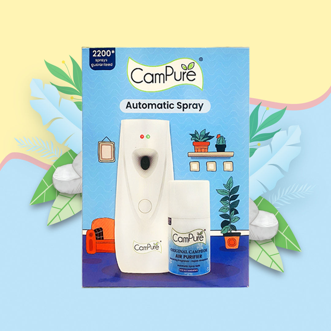 Buy CamPure Original & Camphor Automatic Air Freshener Refill Online in ...