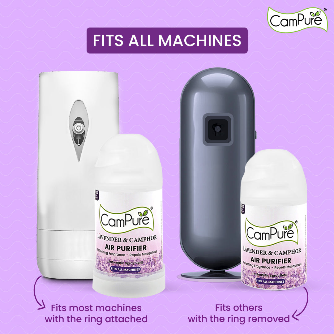 Buy CamPure Lavender & Camphor Automatic Air Freshener Refill Online in ...
