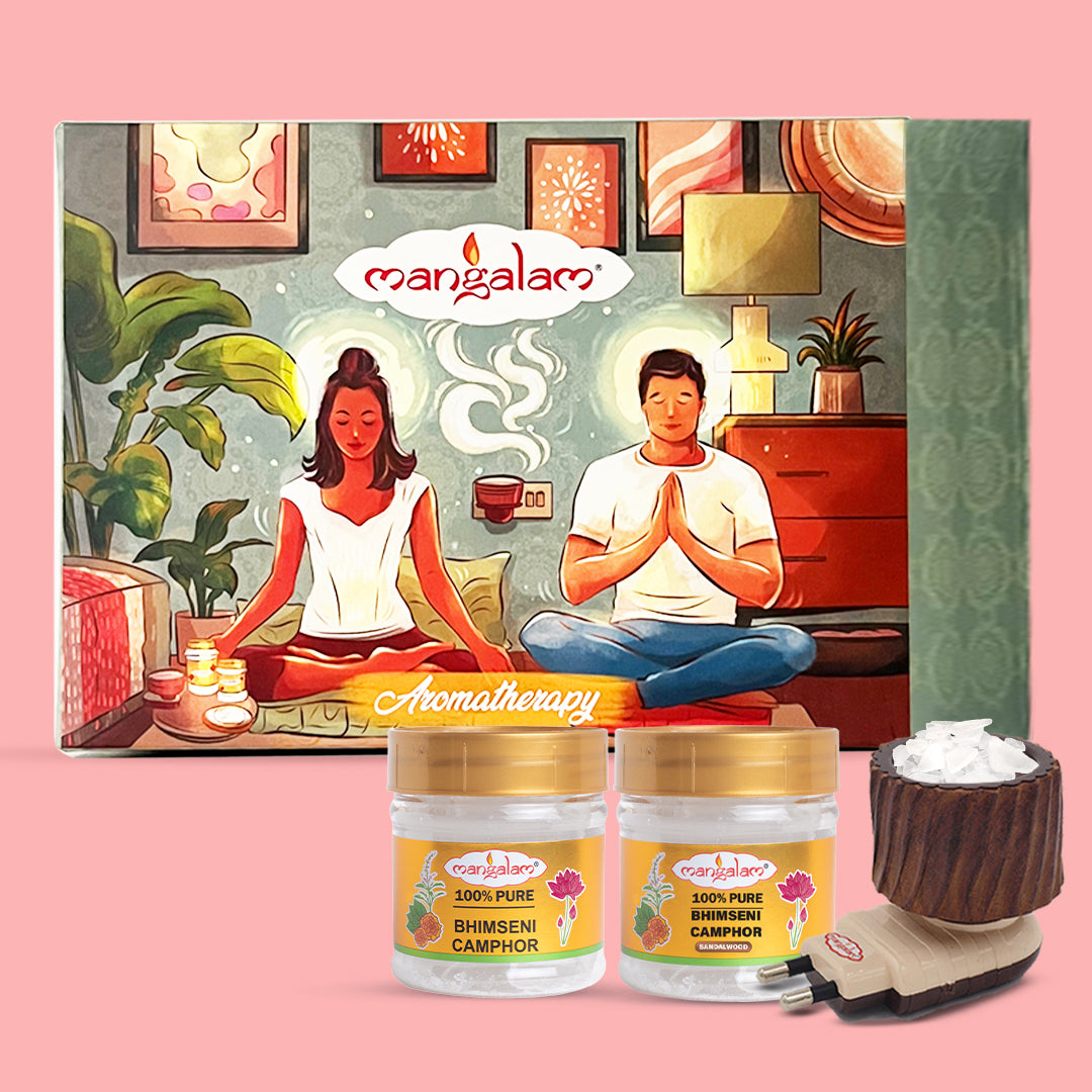 Buy Aromatherapy Gift Box at best Price online in India – House of Mangalam